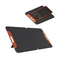 China 100W Portable Folding Solar Panel with 22% Efficiency, IP65 Rating, and -40℃ to 85℃ Temperature Range for Outdoor Power for sale