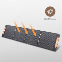 China 200W Portable Folding Solar Panel with 22% Efficiency, 635×564mm Folded Size for Camping and Outdoor Power for sale