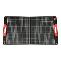 China 120W Portable Folding Solar Panel with 22% Efficiency and 6A Output for RV Battery Charging for sale
