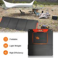 China 200W 20V 10A Portable Folding Solar Panel Kit with IP65 Rating for Outdoor Power Supply for sale