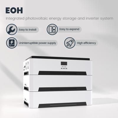 China 10KW LiFePO4 Solar Energy Storage System with 5.12kWh Capacity and 120A AC Charging for Whole House Power for sale