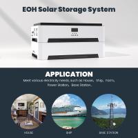China 10KW Solar Energy Storage System with LiFePO4 Battery and Pure Sine Wave Inverter - 46.08KWH Capacity for sale