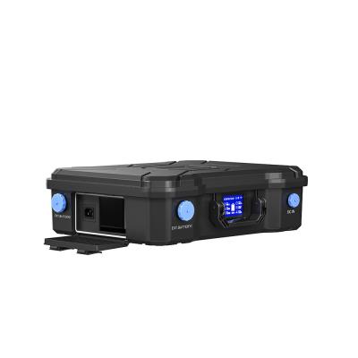China 2000W Portable Solar Generator with 1280Wh LiFePO4 Battery, 1200W Max Solar Input and Bluetooth/WiFi App Control for sale