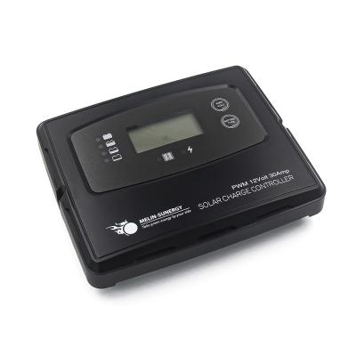 China 40A PWM Solar Controller with 2-Year Warranty IP22 Rated and Temperature Compensation for 12V-24V Systems for sale