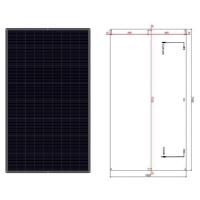 China 12V 100W Ultra Thin Semi Flexible Solar Panel with ETFE Coating and IP67 Rating - 22% Efficiency Monocrystalline Cells for sale