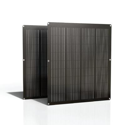 China 30-Degree Bendable Semi-Flexible Solar Panel 20W-500W with IP67 Rating and 5-Year Warranty for sale