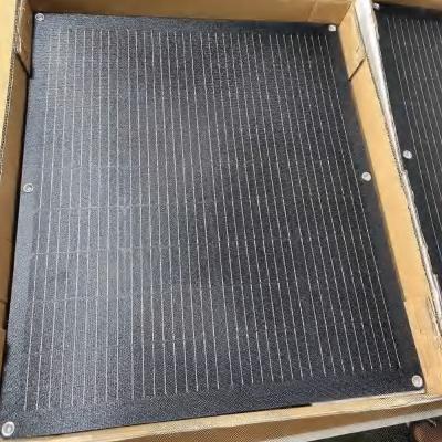 China 12V 100W IP67 Waterproof Semi Flexible Solar Panel with 36 Cells and 5-Year Warranty for Marine RV for sale