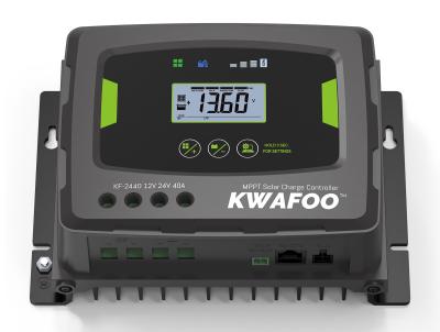 China 40A RV MPPT Solar Charge Controller with 570W/12V 1140W/24V Output and 2 Years Warranty for sale