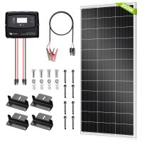 China 200W RV Solar Panel Kits Portable off grid rv camper solar system for Mobile Homes and Outdoor Adventures for sale