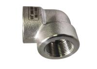China 2000lb ISO4144 CF8M BSP Threaded Pipe Fitting Elbow for sale