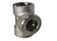 China Stainless Steel Equal B16.11 9000LB Socket Weld Tee for sale