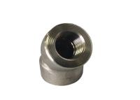China Duplex Steel 45D A182 2000lb Threaded Pipe Fitting for sale