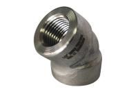 China Class 2000 45D 2000LB 316L Female Threaded Elbow for sale