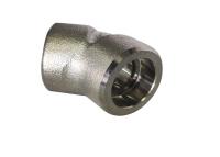 China F304 45 Degree Elbow DN8 SCH160 Socket Pipe Fitting for sale