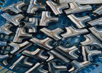 China Polished Sanitary Sch10s 304L Stainless Steel Pipe Tee for sale