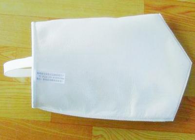 China Washable PP / Polyester Industrial Dust Bags With Stainless Steel Ring / Rope for sale