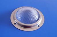 China 78mm Anti-Glare LED Glass Lens for 30W/50W Flood Lights - 120° Beam Angle, ROHS Certified for sale