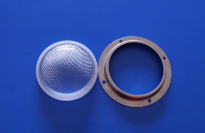 China 78mm Anti-Glare LED Glass Lens for 30W/50W Flood Lights - 120° Beam Angle, ROHS Certified for sale