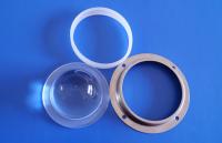 China 78mm 45 Degree Optical Glass Lens for High Bay Lights - Borosilicate Glass for 10-100W COB LEDs for sale