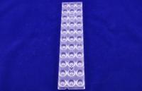 China 33W Optical LED Collimator Lens PMMA 286x61x8.42mm for Road Lamp Array for sale