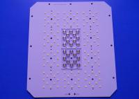 China 144 LED Aluminum PCB Board 216x245mm 1.5mm for 100W 120W High Bay Light 48V for sale