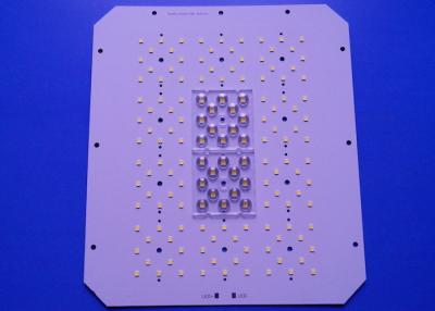 China 144 LED Aluminum PCB Board 216x245mm 1.5mm for 100W 120W High Bay Light 48V for sale