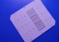 China 144 LED Aluminum PCB Board 216x245mm 1.5mm for 100W 120W High Bay Light 48V for sale