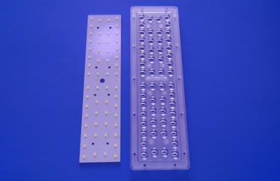 China 145x70 Degree 3030SMD LED Module with PC Array Lens 150-160LM/W 56W for Street Lighting for sale