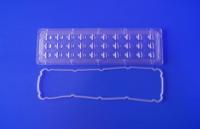China Asymmetrical LED Street Light Components Lens 30 Watt MCPCB Module for sale