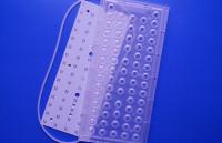 China PC Array Lens 3030 SMD LED PCB Board Module 325x153mm for 150-200W Tunnel Light for sale