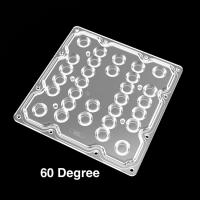 China 130x130mm 30 LED Optic Lens Module 60 Degree Beam Angle 50W 80W 100W for sale