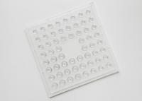 China 60W 200W 60 LED PC Lens 188x188mm for 5050 SMD LED Street Light Retrofit Kit for sale
