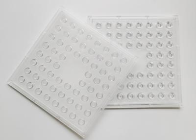 China 60pcs 5050SMD LED High Bay Light Lens 90 Degree Beam Angle with Gasket 188mm Square for sale