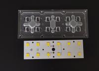 China 12-in-1 7070 SMD LED Street Light Module 158x103 Degree Lens for 20W-70W Power for sale