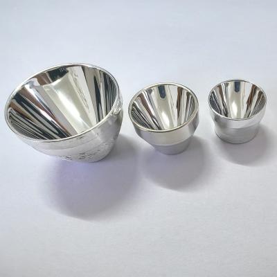 China Custom Aluminum Reflector for Flashlight 17.8mm 3-5 Degree Beam Angle 3535 5050 LED for sale