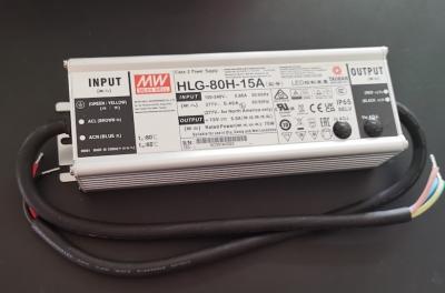 China 15V 5A 80W Dimmable LED Light Driver Constant Current LED Power Supply for sale