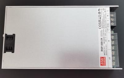 China RSP-500-24 24V 21A 500W LED Constant Voltage Driver for Commercial Lighting Systems for sale