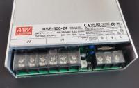 China RSP-500-24 24V 21A 500W LED Constant Voltage Driver for Commercial Lighting Systems for sale