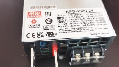 China RPB-1600-24 1600W 28.8V LED Constant Voltage Driver Power Supply with 33-55A Output Current for sale