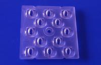 China 12 in 1 PC Optical LED Lens Array TYPE3 50x50mm for 3030 SMD Street Lamp for sale