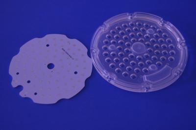 China 64 LED 3030 SMD 120 Degree Urban Light Optical Lens with PCBA 110mm for sale