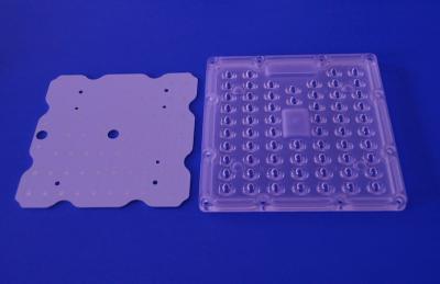 China Square LED Street Light Module 64 LED 3030SMD 80x150 Degree Lens with PCB Board 130x130mm for sale
