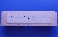 China 56W 3030SMD LED PCB Board with Lens for Street Lighting - 150-160LM/W Efficiency, 80x155° Beam Angle for sale