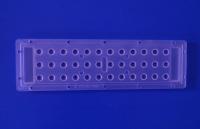 China 30-36W 90x90 Degree High Bay Light Lens with Silicon Gasket for 3030 SMD LED for sale