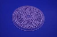 China UFO High Bay LED Lens 217.5mm Diameter for 250-300W SMD 3030/2835 with 50° and 80° Beam Angles for sale