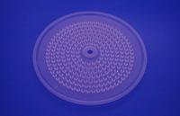 China 45 Degree 260pcs LED Lens for UFO Circular Industrial Mining Lamp - 252mm Diameter 92% Transmittance for sale