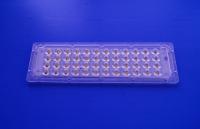 China 48 in 1 SMD LED Light Lens 3030 LED Lens Module 250x74mm for Road Lighting for sale