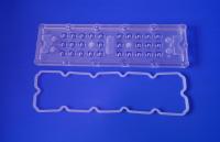 China 28 LED 3030 SMD LED Lens 80x150 Degree Beam Angle for Streetlight Retrofit Kits - 236x70mm PC Material for sale