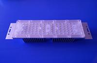 China 64 LED 50W Vertical Module Heat Sink for LED Street Light Components 80x150 Degree for sale