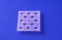 China TYPE 2 12 in 1 Lens for 3030 SMD 50x50mm Streetlight Lens PC 5.57mm for sale